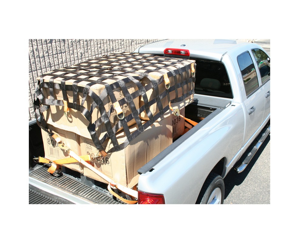 Bulldog Winch Cargo Net 6'x6' Short Bed Cargo Restraint System
