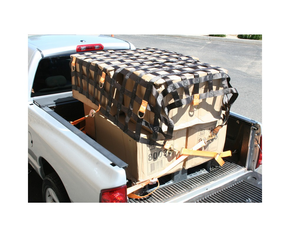 Bulldog Winch Cargo Net 6'x6' Short Bed Cargo Restraint System