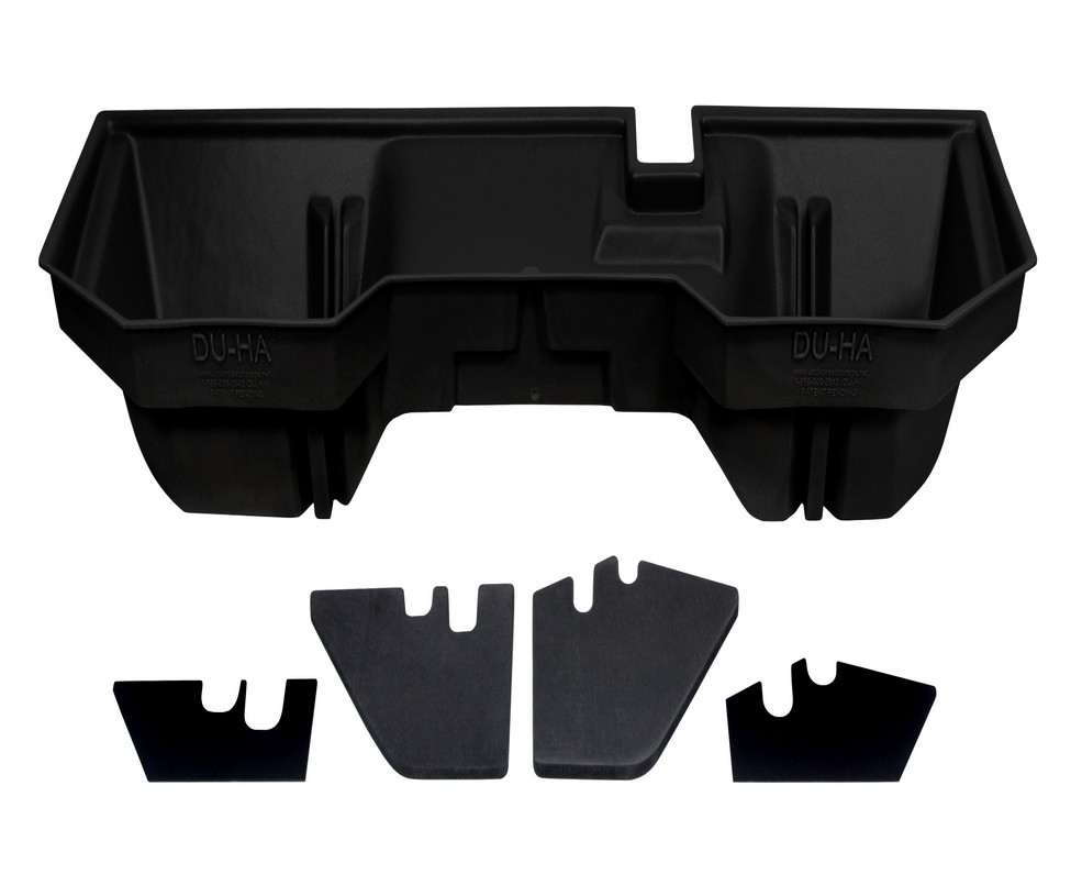DUHA Underseat Storage/Gun Case, Black For 2002-2024 Dodge RAM 1500 ...