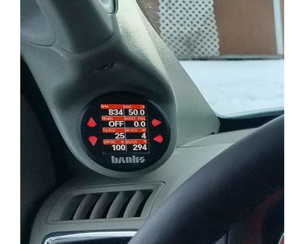 Banks Power Derringer Tuner, with iDash SuperGauge for 2019-2024 Ram ...